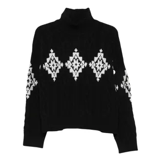 Ermanno Scervino Damen, Strickwaren, Schwarzk, XSGr&ouml;&szlig;e