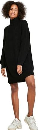 Noisy May Robe Pull Timmy Femme Robe Longue Noir S 100% Polyacrylique