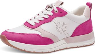 Tamaris Damen Sneaker Low Vegan; Fuxia Combined/pink; 38