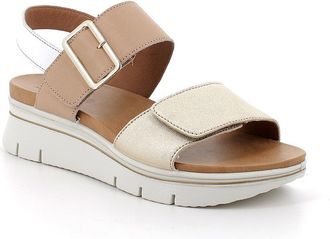 Enval soft imac spa ENVAL SOFT Damen D.Sharon Enval Keilsandale, Platin Beige, 41 EU