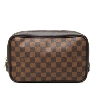Louis Vuitton Pre-owned Trousse Toilette 25 - Femme - Pre-owned - Brun - Taille: ONE Size