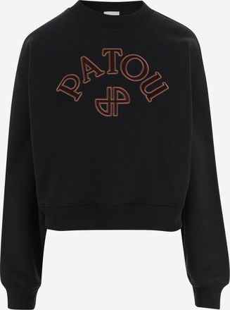 Patou Sweat Patou en coton avec logo