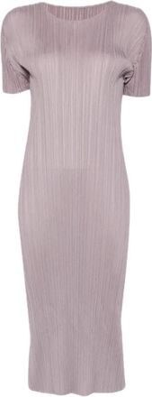 Issey Miyake Monatsfarben: August Kleid - - Dresses - Damen - Lila - L