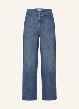 Liu Jo Liu Jo Wide Leg Jeans Mit Schmucksteinen blau