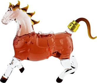 Generico Dekantierspender mit Tiermotiv, 1000 ml, Whiskydekanter in Form von - Geschenk f&uuml;r M&auml;nner, Paare und Barliebhaber zu Hause, Hochzeitsdekoration und