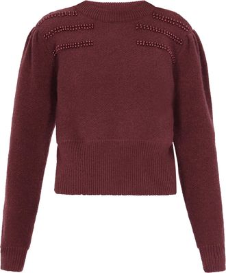 Mymo Pullover Frauen Burgund