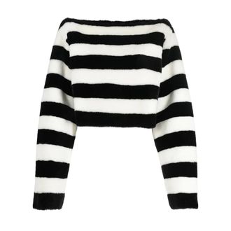 Balmain Tops - - Knitwear - Damen - Schwarzk - XS