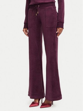 Juicy Couture Jogginghose Layla JCSEBJ001G Dunkelrot Regular Fit
