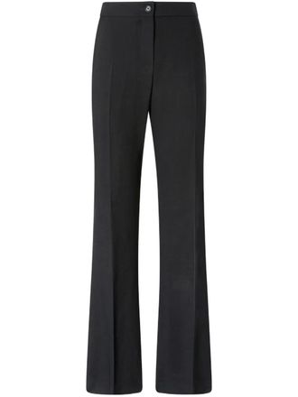 Pinko Schlaghose aus Wolle - Schwarz