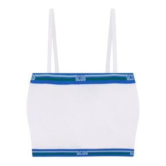 GCDS Mini Top - - Tops - Damen - Wei&szlig; - S