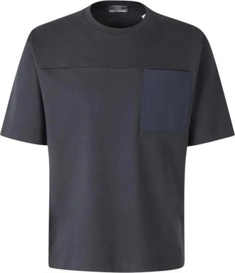 Herno Homme, Tops, Bleu, Taille: XL T-shirt &agrave; manches courtes