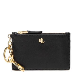 Lauren Ralph Lauren Kreditkartenetui Lauren Ralph Lauren Zip Card Cas 432876731002 Schwarz