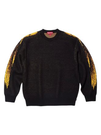 SUPREME x ANTIHERO sweat &agrave; d&eacute;tail de logo - Noir