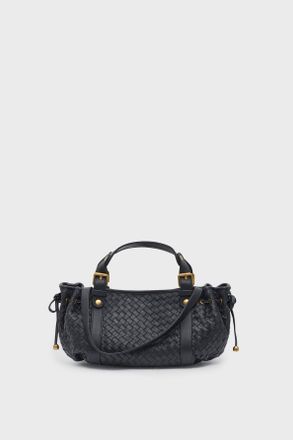 Gerard Darel Mini sac &agrave; main en cuir tress&eacute; - 12H