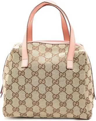 Gucci Crossbody Bags - Mini GG Canvas Balthus Tofu Bag - Gr. unisize - in Braun - f&uuml;r Damen
