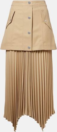 Veronica Beard Midirock Patricka aus Baumwolle