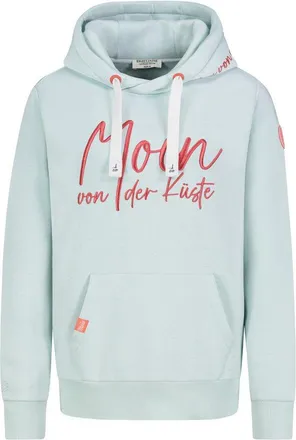 Eight2Nine Hoodie Kapuzenpullover Eingrifftaschen Sweat f&uuml;r Damen (1-tlg) Baumwolle Normal Fit Kapuze Langarm Einfarbig atmungsaktiv