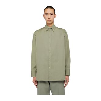 Jil Sander Herren, Shirts, Gr&uuml;n, MGr&ouml;&szlig;e
