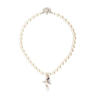 Vivienne Westwood Perlen Choker Halskette - - Accessories - Damen - Gelb - ONE SIZE