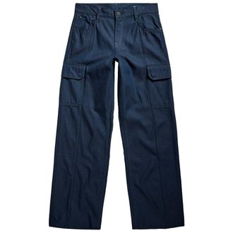 G-Star G-Star RAW Damen Judee Cargo Low Waist Loose Jeans, Blau (raw Denim D24673-D541-001), 28W / 30L