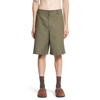 Gucci GG Cotton Workwear Shorts