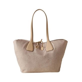Borbonese Damen, Taschen, Beige, ONE SIZEGr&ouml;&szlig;e