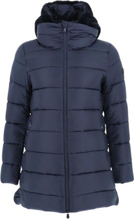 Save The Duck Femme, Vestes, Bleu, Taille: 48 FR Matilda Puffer Jacket