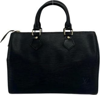 Louis Vuitton Sac Speedy 25 Epi Pre-owned - Femme - Pre-owned - Noir - Taille: ONE Size