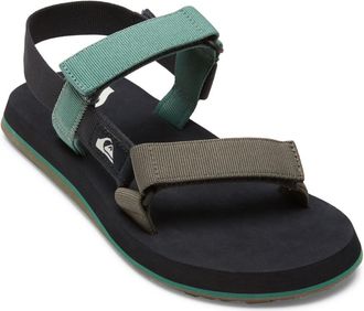 Quiksilver Herren Monkey Caged Ii Rf Sandale, Grün, 46 EU