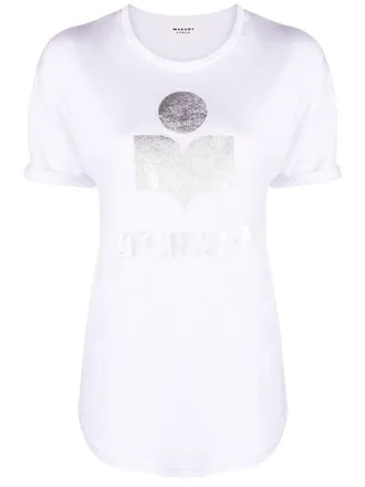 Isabel Marant t-shirt Koldi à logo imprimé - Blanc