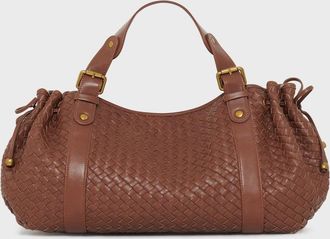 Gerard Darel Sac &agrave; main en cuir tress&eacute; - 24H