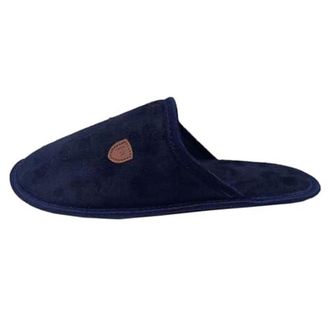 Pierre Cardin Chausson Homme Antidérapant, Pantoufles Homme PILLOW, Bleu Taille 41