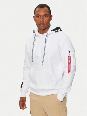Alpha Industries Alpha Industries Sweatshirt 126803 Wei&szlig; Regular Fit