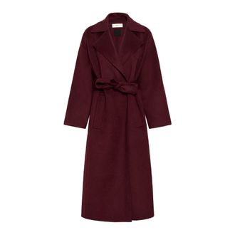 Inwear Zillaiw Langer Mantel - - Coats - Damen - Rot - XS
