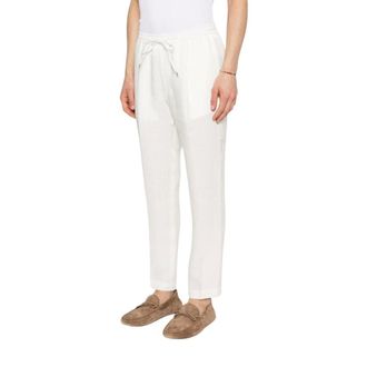BRIGLIA 1949 Herren, Hosen, Wei&szlig;, LGr&ouml;&szlig;e