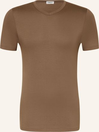 Zimmerli T-Shirt Pureness braun
