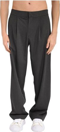 BONSAI Homme, Pantalons, Gris, Taille: M Suit Pantalons