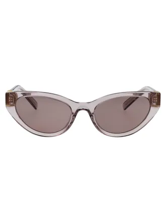 Miu Miu 0MU Cat-Eye Acetate Sunglasses - Mauve