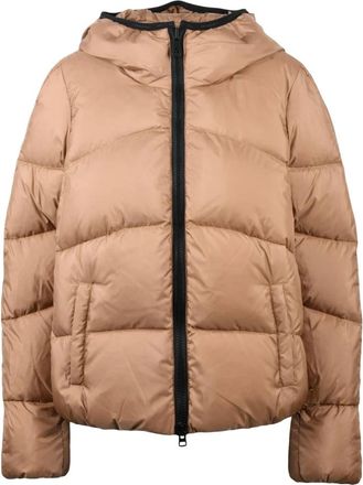 Peuterey Carena Kurze Pufferjacke - - Jackets - Damen - Beige - L