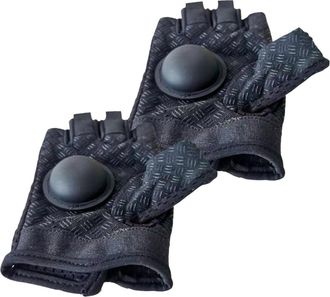 Cabilock Volleyball Trainingshandschuhe Handform korrektur Passhandschuhe Atmungsaktiv rutschfest für Teenager Schwarz Professionelle Volleyball Schutzausrüstu