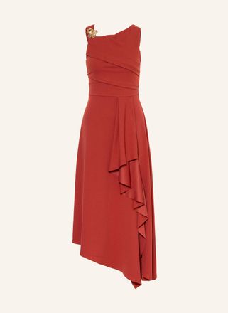 Lipsy Cocktailkleid Mit Volants braun