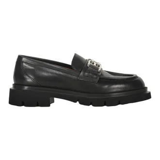 Bally Femme, Chaussures, Noir, Taille: 36 EU Mocassins en cuir