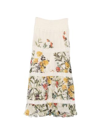 Alice & Olivia Alice + Olivia - Jupe longue imprim&eacute;e Stevie