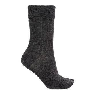 Maison Margiela Femme, Sous-vêtements, Gris, Taille: 38 FR Chaussettes en laine