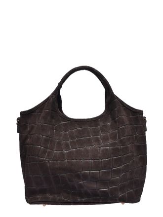 Anna Luchini Kastanienbraun Rindsledertasche