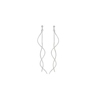Dansk Copenhagen Femme, Accessoires, Gris, Taille: ONE Size Boucles dOreilles Spiral&eacute;es Revolve