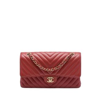 Chanel Pre-owned Classic Flap Schultertasche - - Pre-owned - Damen - Rot - ONE SIZE