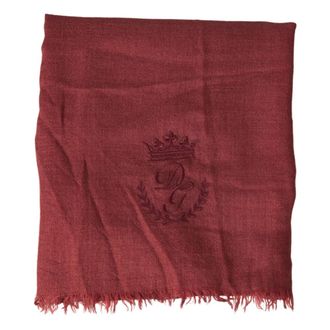 Dolce & Gabbana Wundersch&ouml;ner gestrickter Halsw&auml;rmer-Schal - - Accessories - Herren - Braun - ONE SIZE