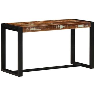 vidaXL Vidaxl - Banc multicolore 80x35x45 cm bois massif r&eacute;cup&eacute;ration