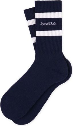 Sporty & Rich Serif Logo Socks
